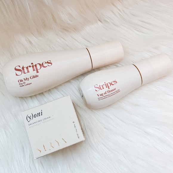 surya | Skincare | Sale Stripes 3pc Set Down There Care Skincare | Poshmark